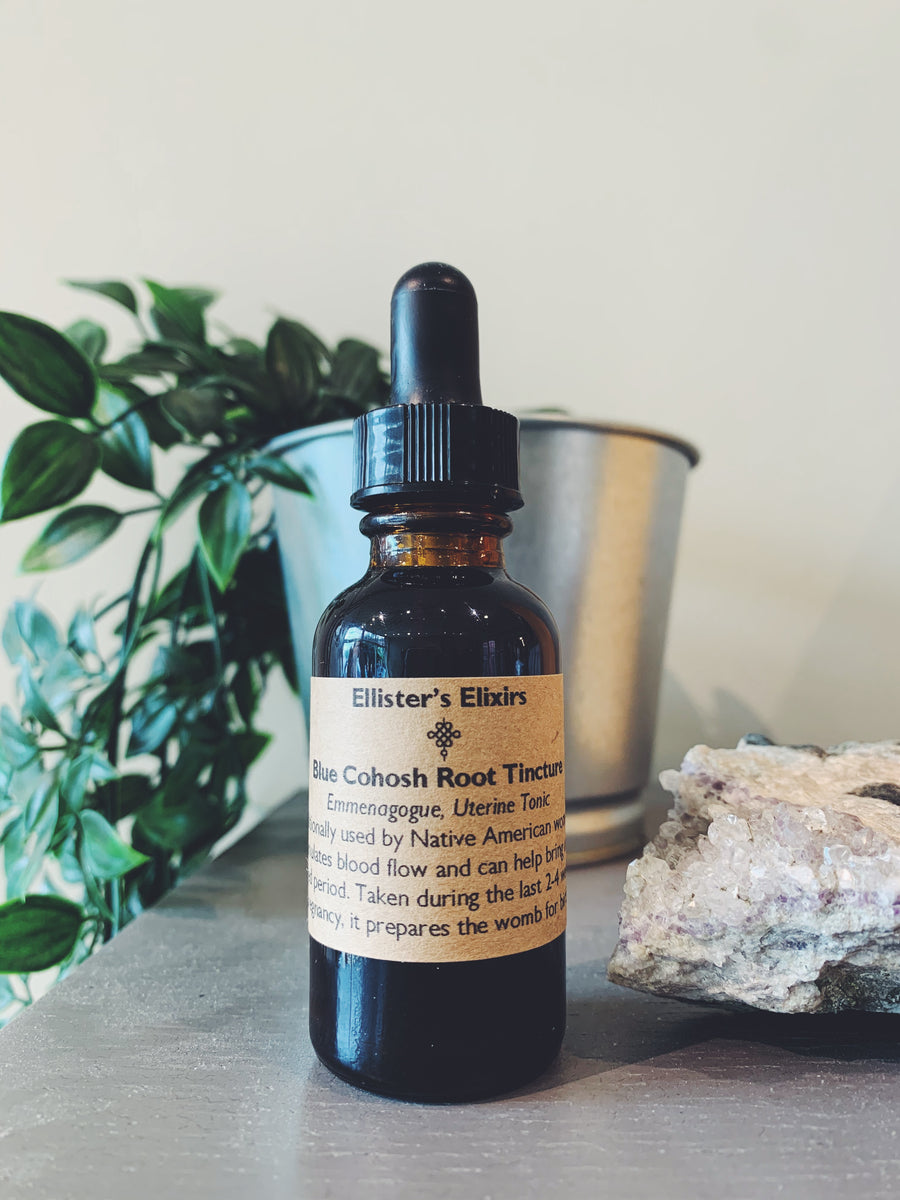 Blue Cohosh Root Tincture – Ellister's Elixirs